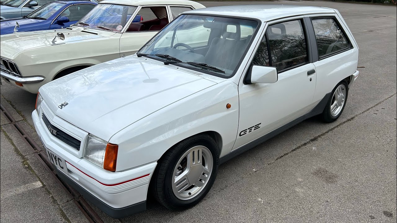 1990 Vauxhall Nova GTE (G53 NYC) Humber Bridge Classic Car Night 19/04 ...