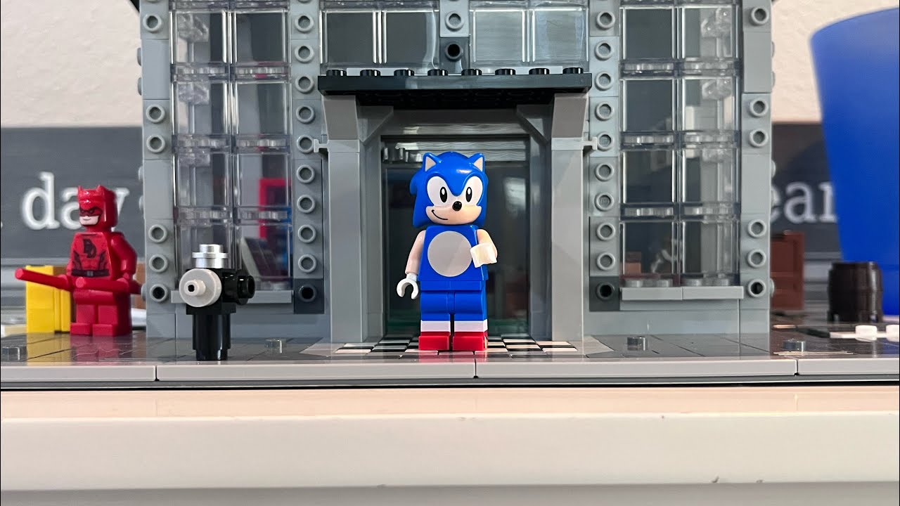 Sonic the hedgehog goes for a run - YouTube