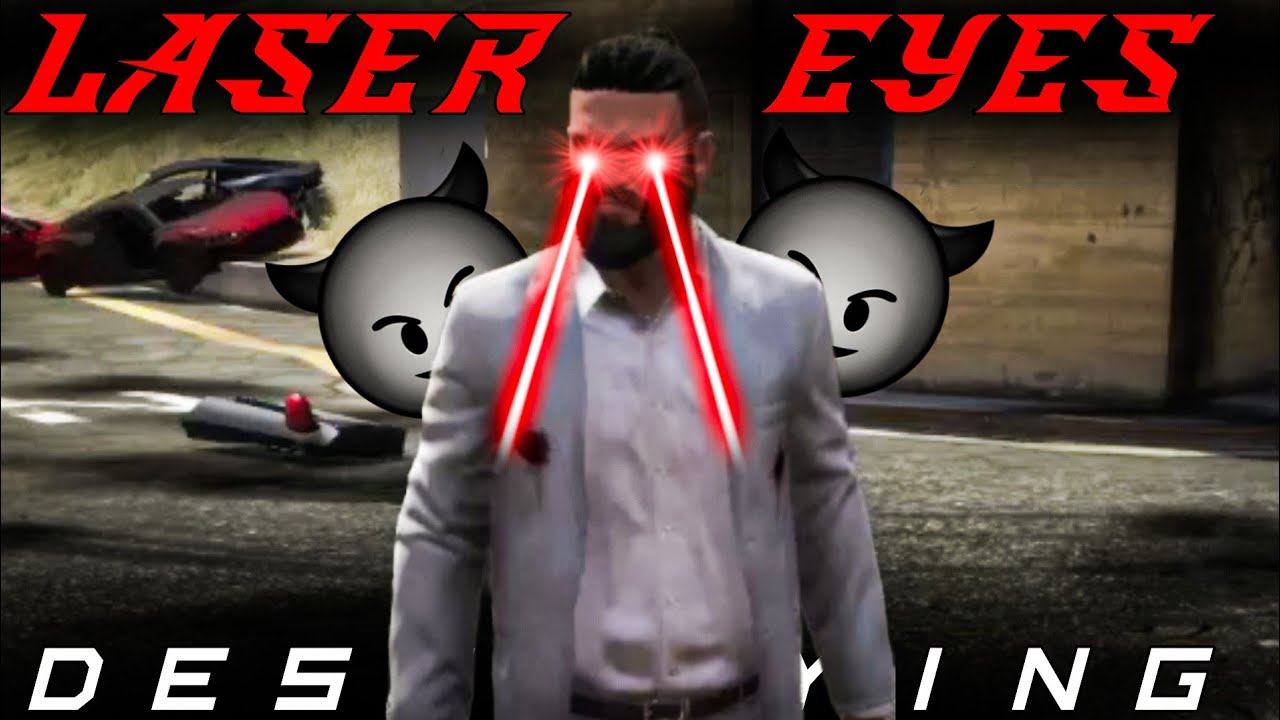 TREVOR - LASER EYES ☠️💀 | THE POWERS OF EYES | #gta5 #makergames # ...