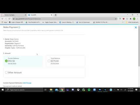 How to pay on payment plan through GreekBill - YouTube