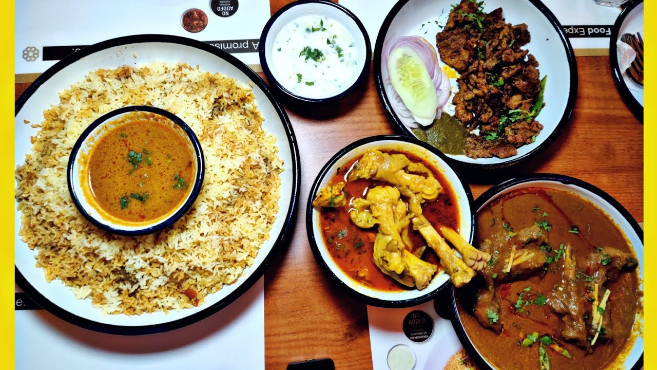 Mutton Nihari , Mutton Biryani, pathar ke Kebab at Sharief Bhai ...