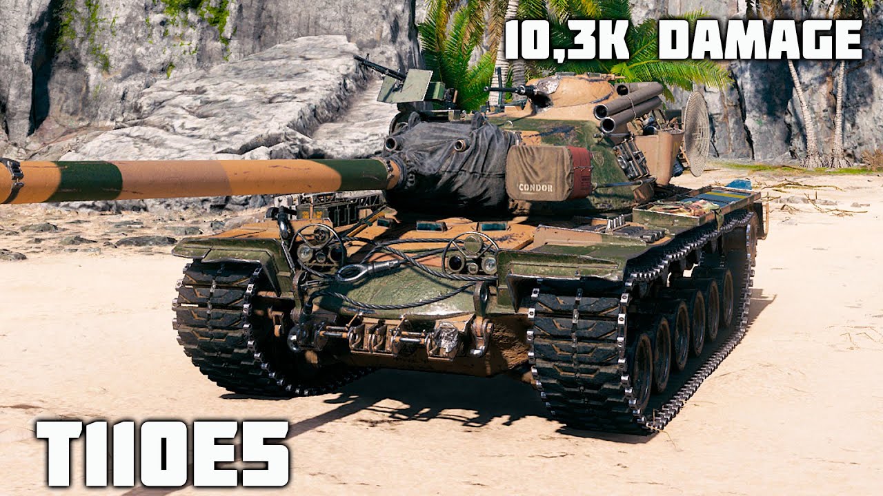 T110E5 WoT – 4Kills, 10,3K Damage - YouTube