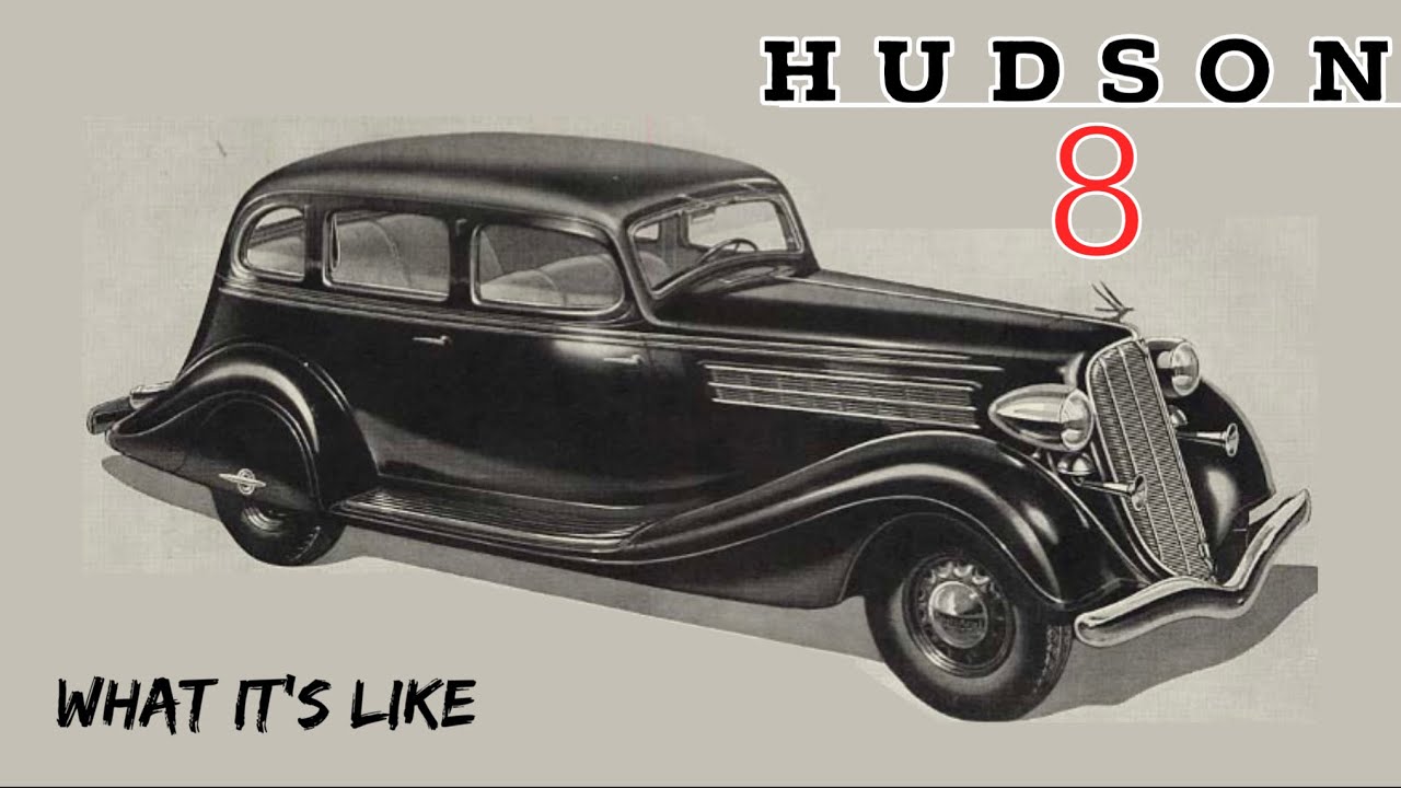 1935 Hudson deluxe eight - YouTube
