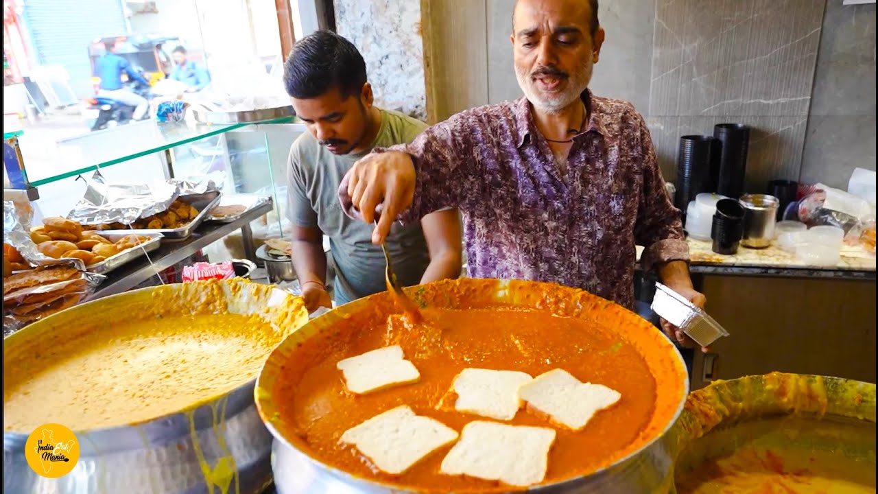 Ulhasnagar Famous Doli Sindhi Breakfast Dal Pakwan Making Rs. 40/- Only ...