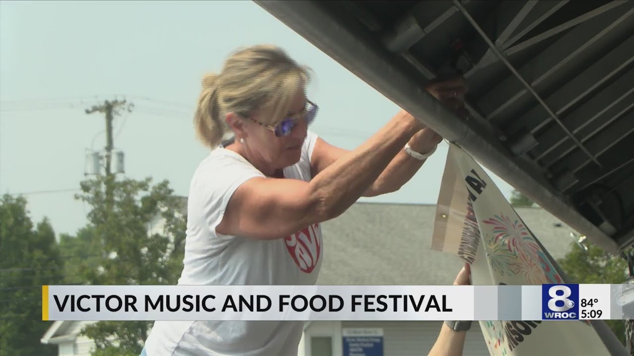 Thousands expected at Victor music and food festival - YouTube