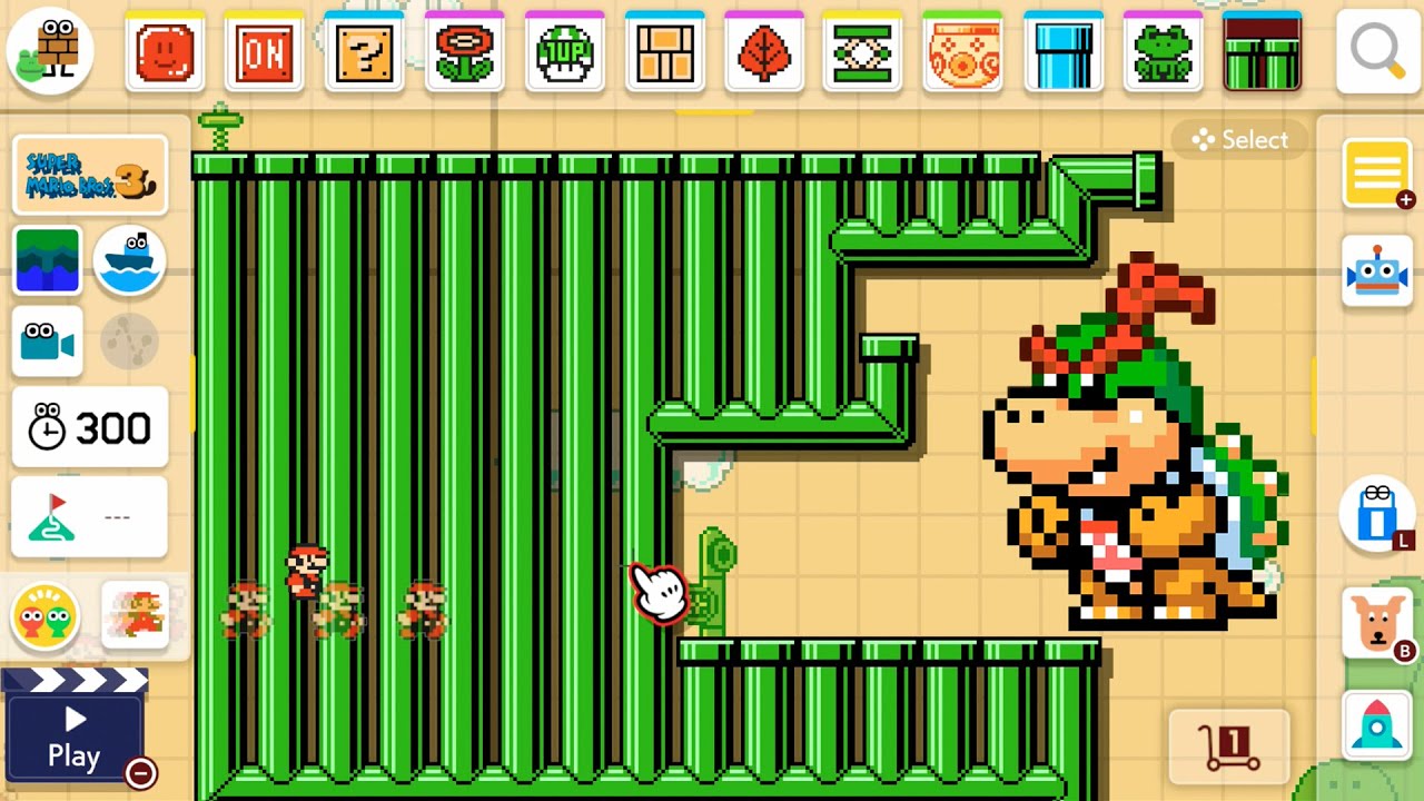 Super Mario Maker 2 - Course Maker Experiment! - YouTube