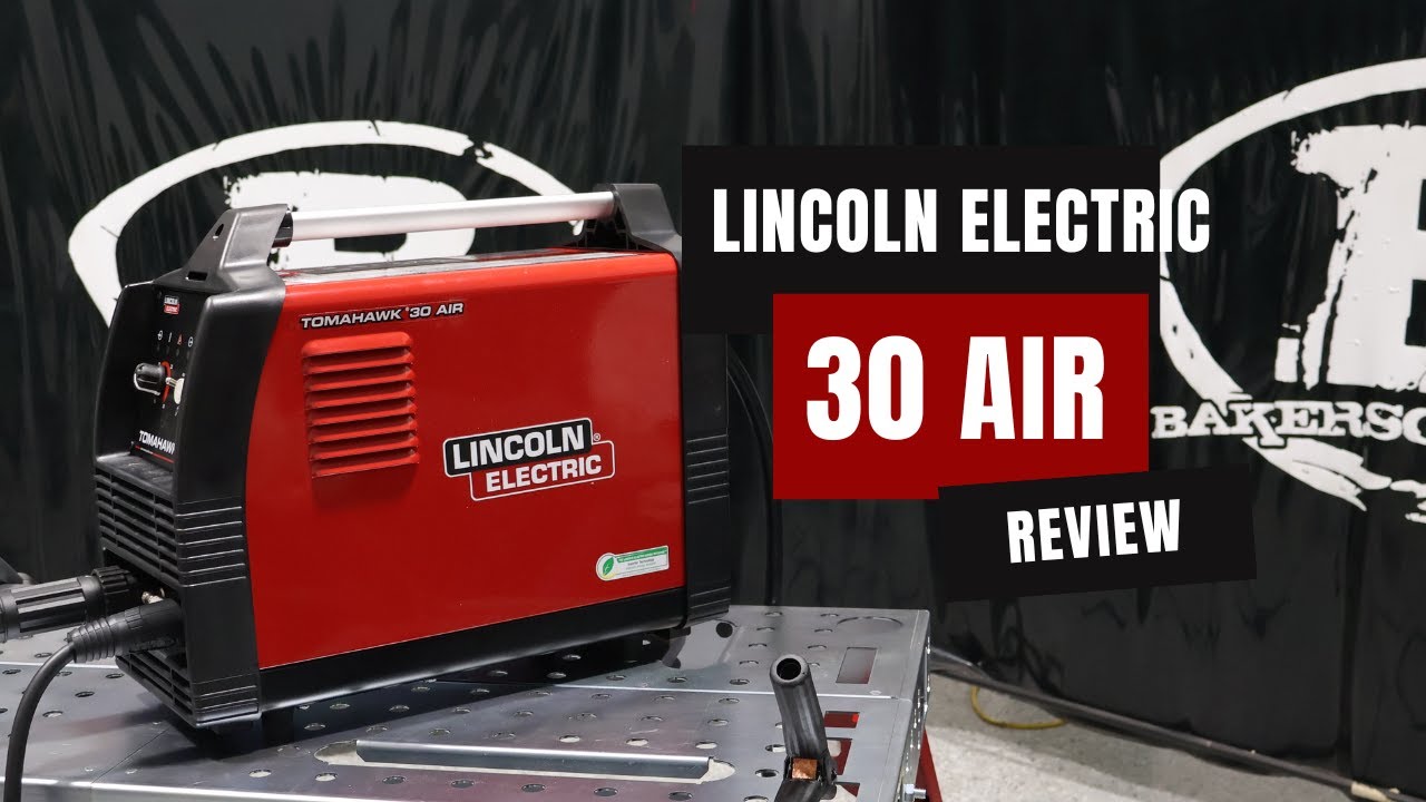 Lincoln Electric 30 air Plasma Cutter Review K5457-1 - YouTube