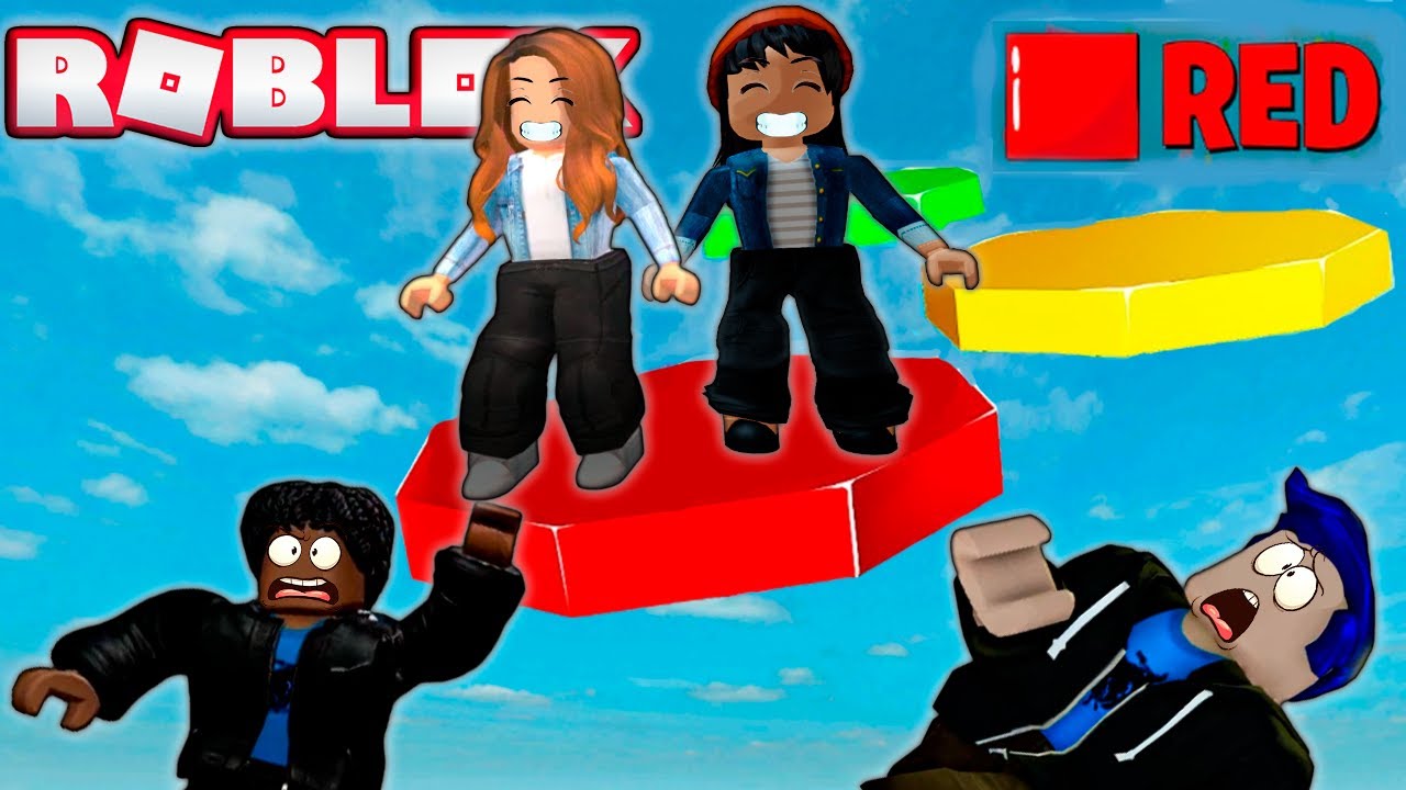 ROBLOX - BATALHA DAS CORES EM FAMÍLIA (Color Block) - YouTube