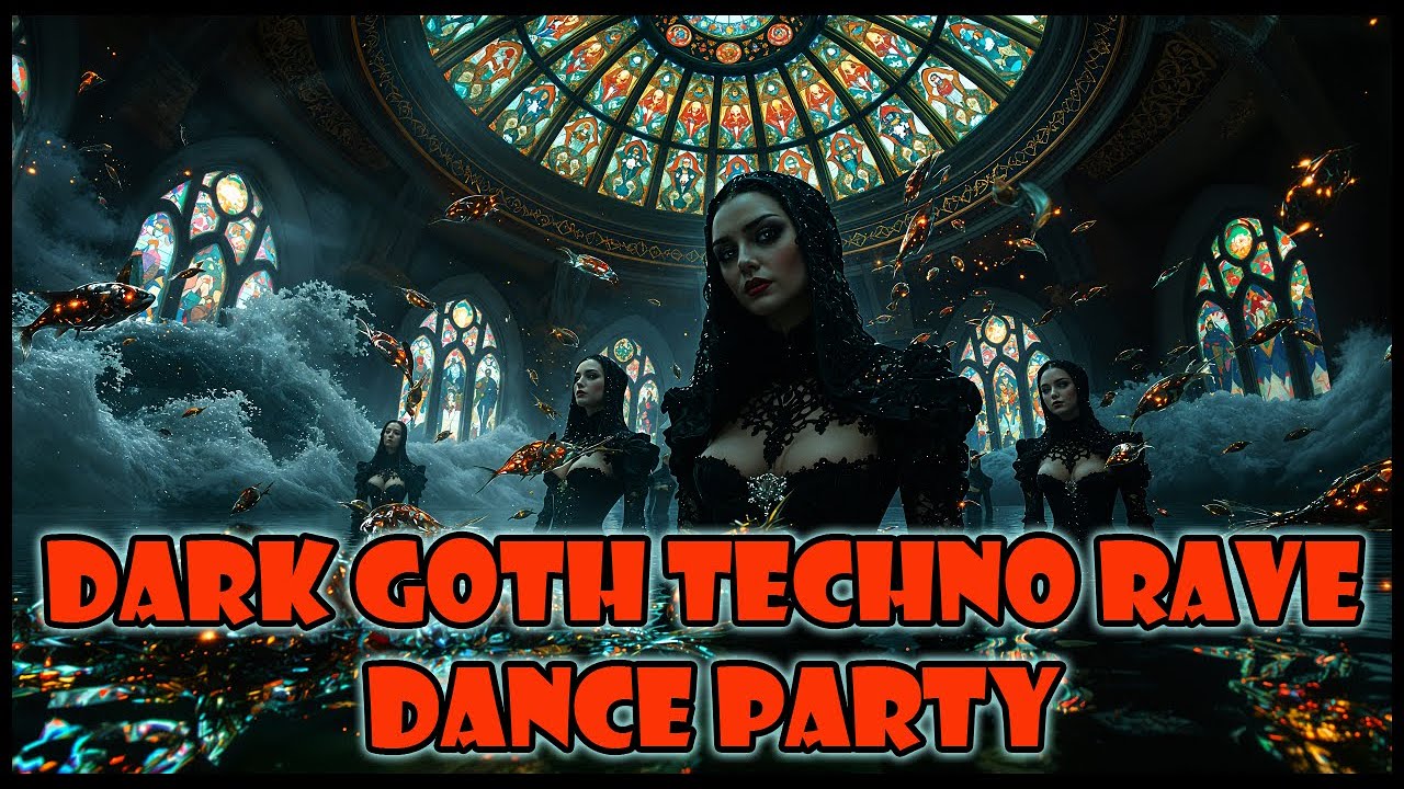 Dark Goth Techno Dance Rave Party. - YouTube