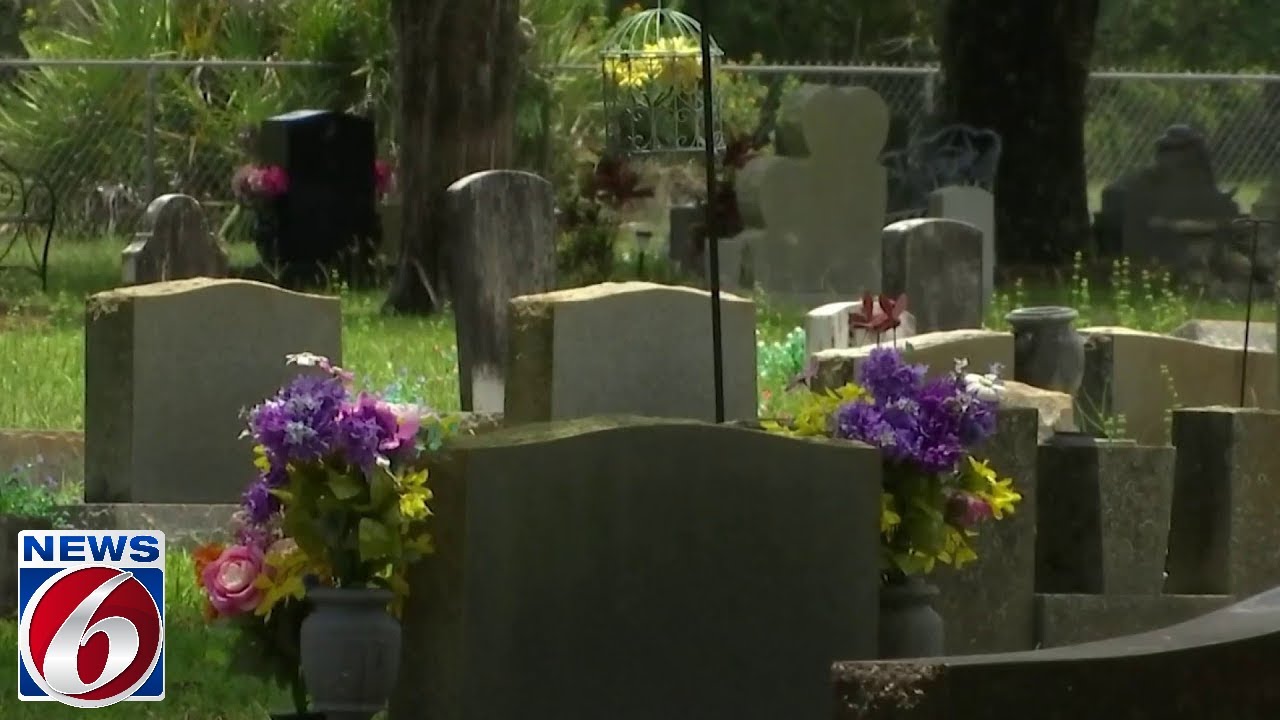 Cemetery tells families to remove decorations from graves - YouTube
