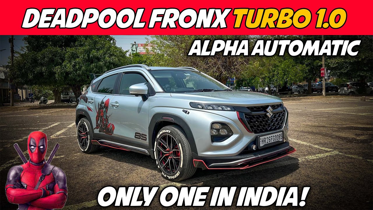 Fronx Turbo Alpha AT😍| Deadpool Theme👺| ₹2 लाख की Modification😮| इतने 💸 ...