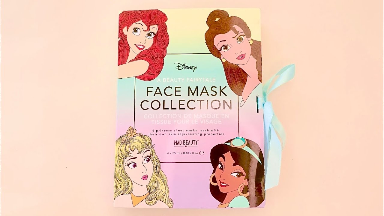 MAD BEAUTY A Beauty Fairytale Face Mask Collection 4 Disney Princess ...