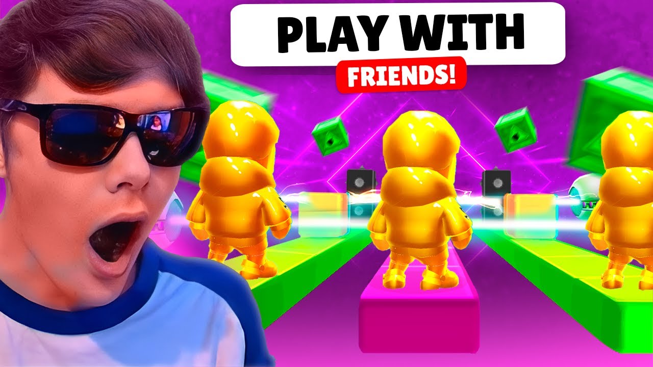 How to Play With Friends In EVENTS In Stumble Guys! - YouTube