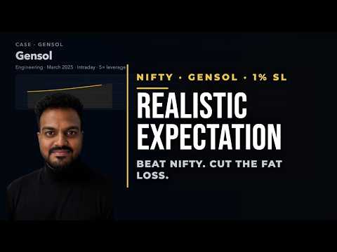 Realistic Expectation in Trading — Beat Nifty, Cut the Fat Loss