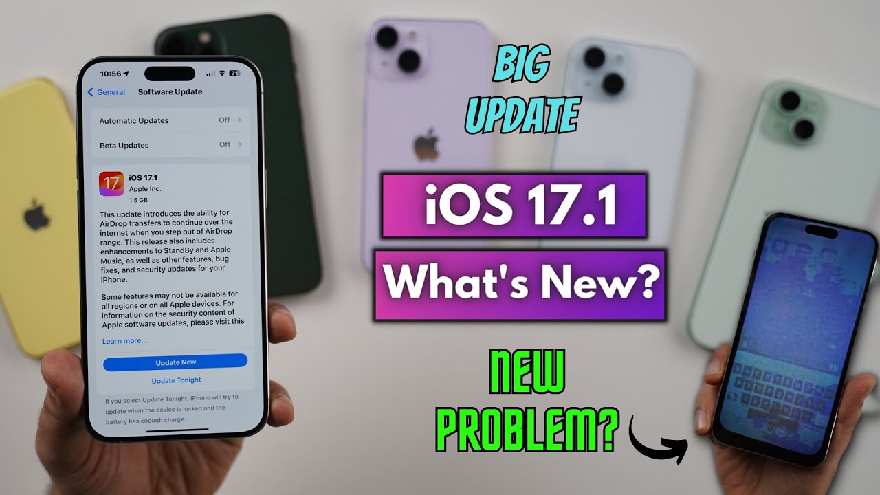 iOS 17.1 Released | What’s New? Should you update? - YouTube