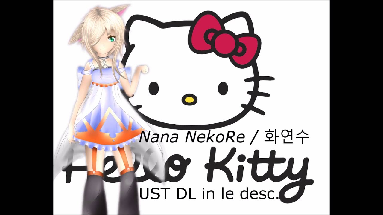 【UTAU/+UST】Hello Kitty【Nana NekoRe ENGRISH】 - YouTube