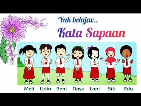 Kata Sapaan, Pengertian, Jenis, Contoh dan Cara Penulisan - YouTube
