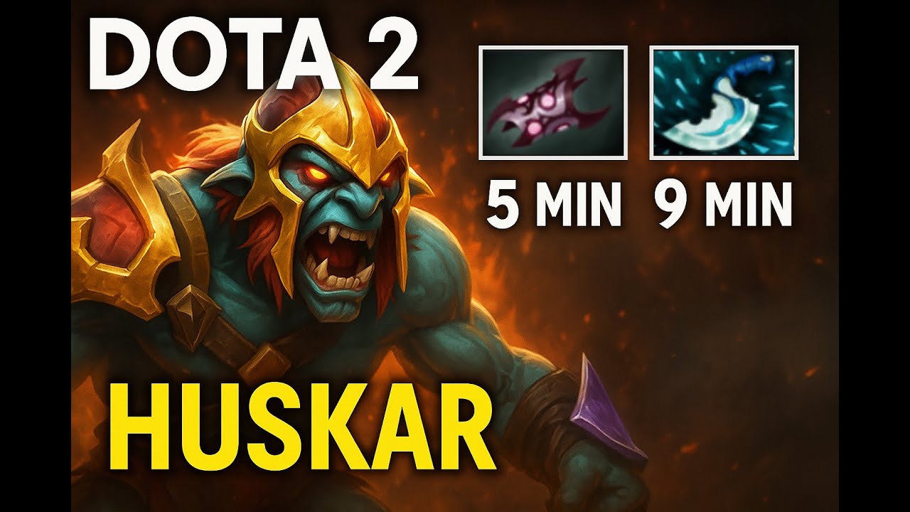 Dota 2 Grand Master Husker mid - 5 Min Armlet, 9 Min Blink, 19 Min Game ...