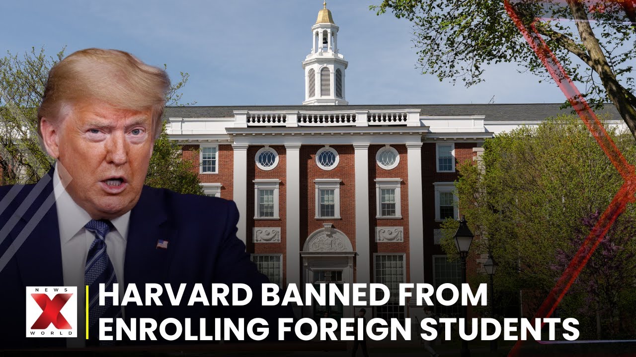 Trump Administration Revokes Harvard's Right to Enroll International Students | NewsX World ...