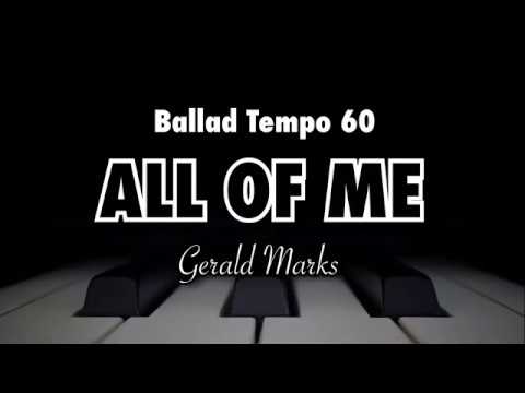 All Of Me - Backing Track (Jazz Ballad Feel Tempo 60) - YouTube