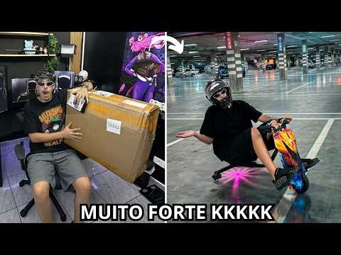 COMPREI UM TRICICOLO DE DRIFT BARATINHO KKKKKK