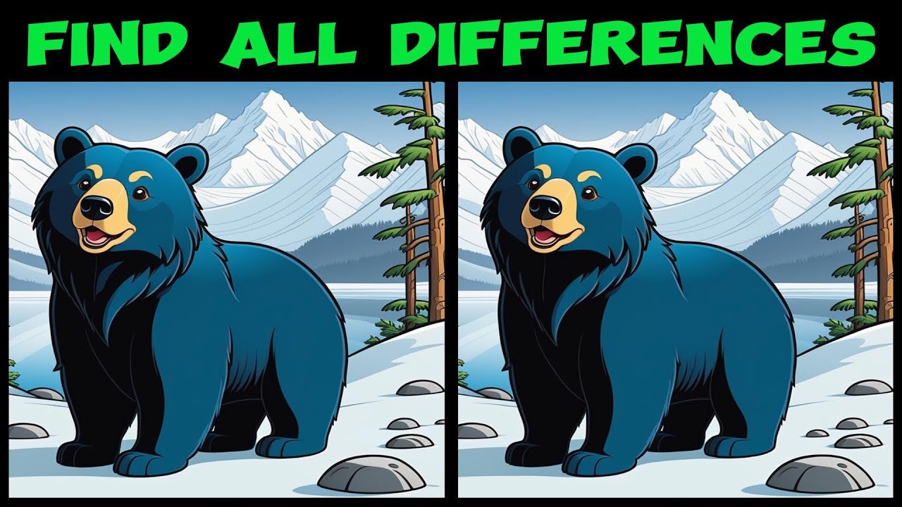 Find 3 Differences🔍Attention Test🧩Round #87 - YouTube