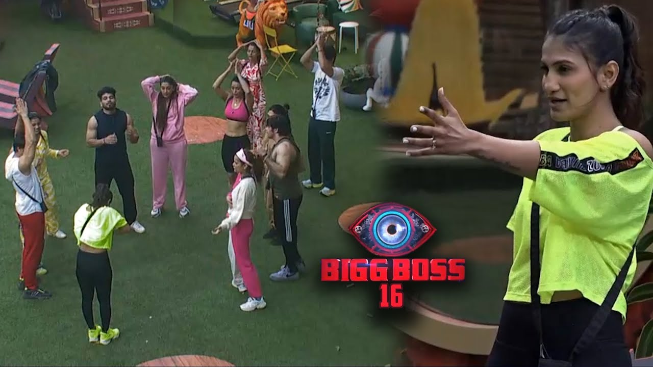 Bigg Boss 16: Ghar Mein Hua Zumba Classes - YouTube