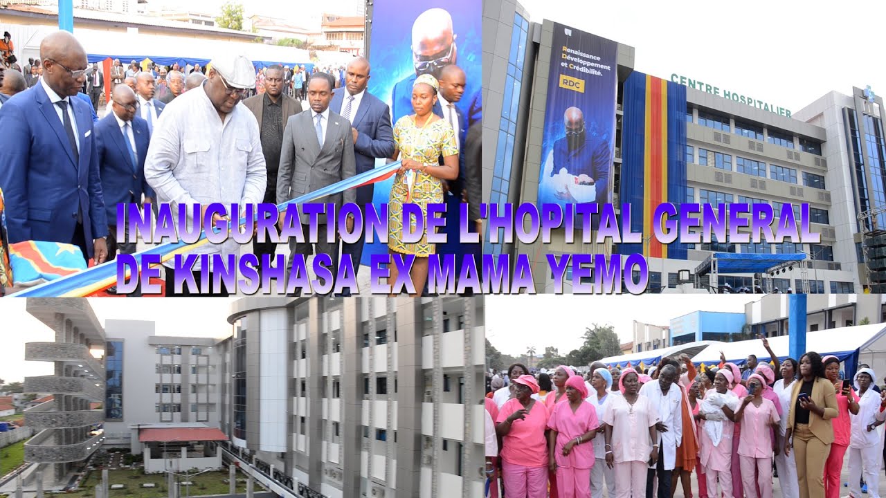 BOTALA FASHI A INAUGURATION NOUVEAU BATIMENT DE L'HOPITAL GENERALE DE ...