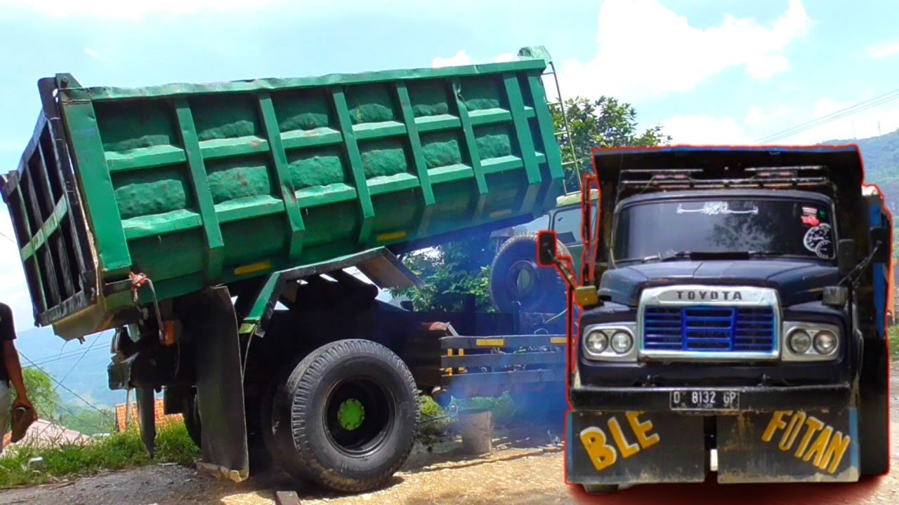 Heavy Loaded Toyota Trucks - Tough Old Hino Trucks - YouTube