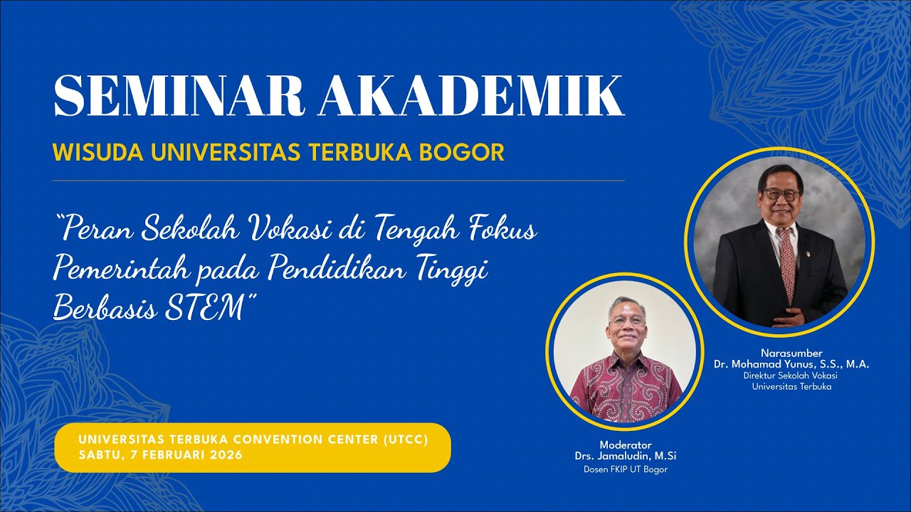 Seminar Akademik Universitas Terbuka Periode I Tahun 2026 - YouTube