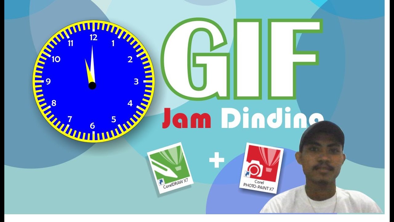 Cara membuat GIF Jarum Jam Dinding - YouTube