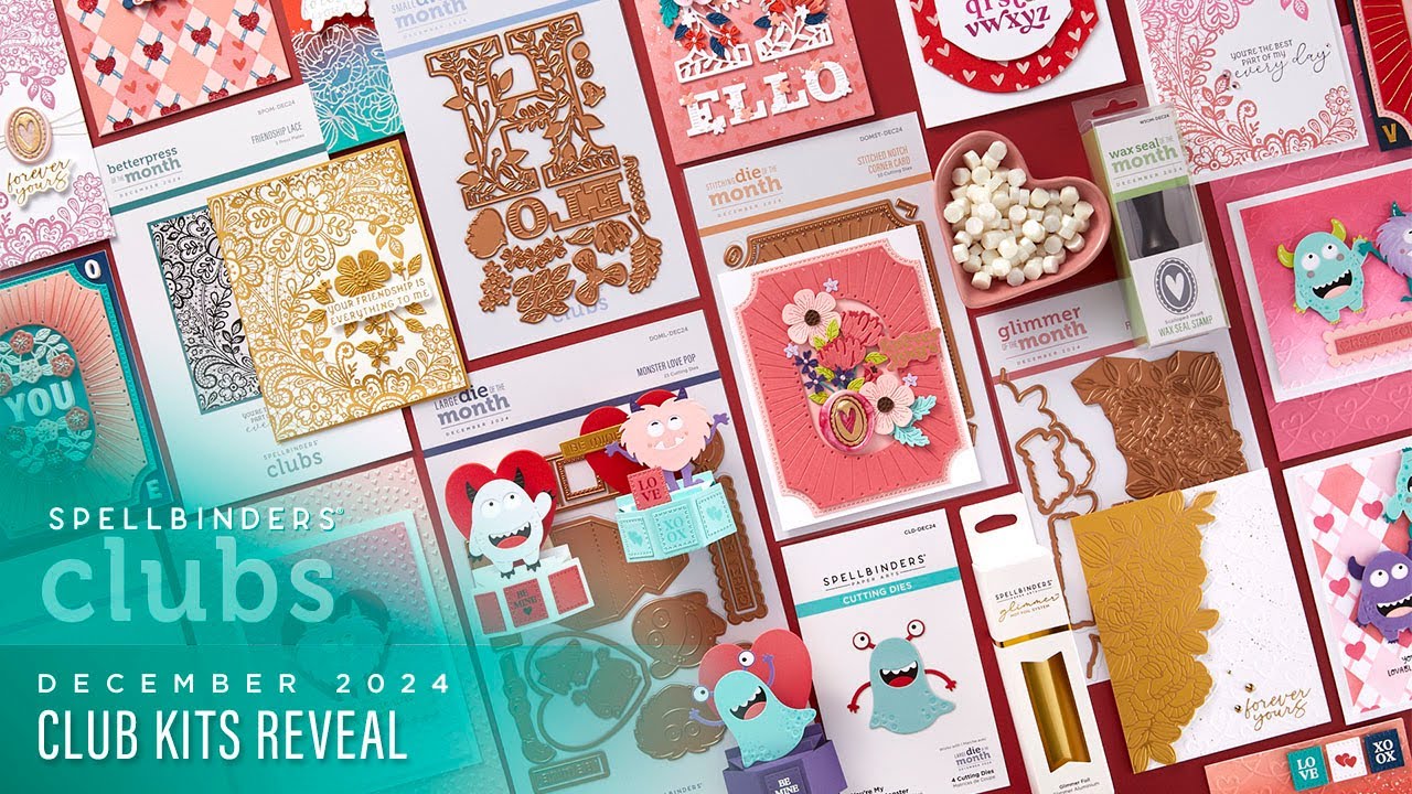 Revealing December Club Kits with Kim & Josie! - YouTube