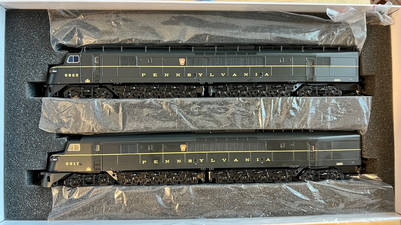 Future layout video #1, Unboxing the Broadway Limited Baldwin Centipede ...
