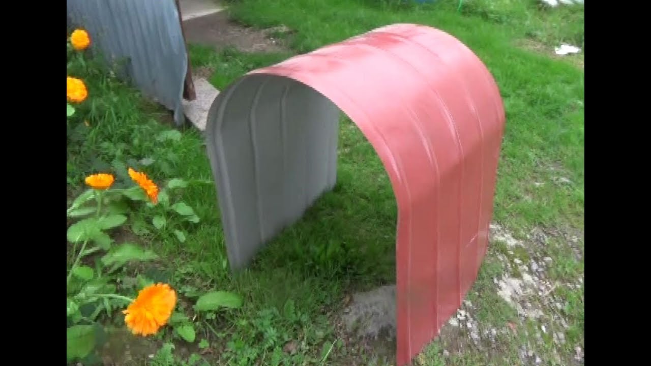 Finally! I Made A Corrugated Iron CURVING Machine That Works! (Yay ...