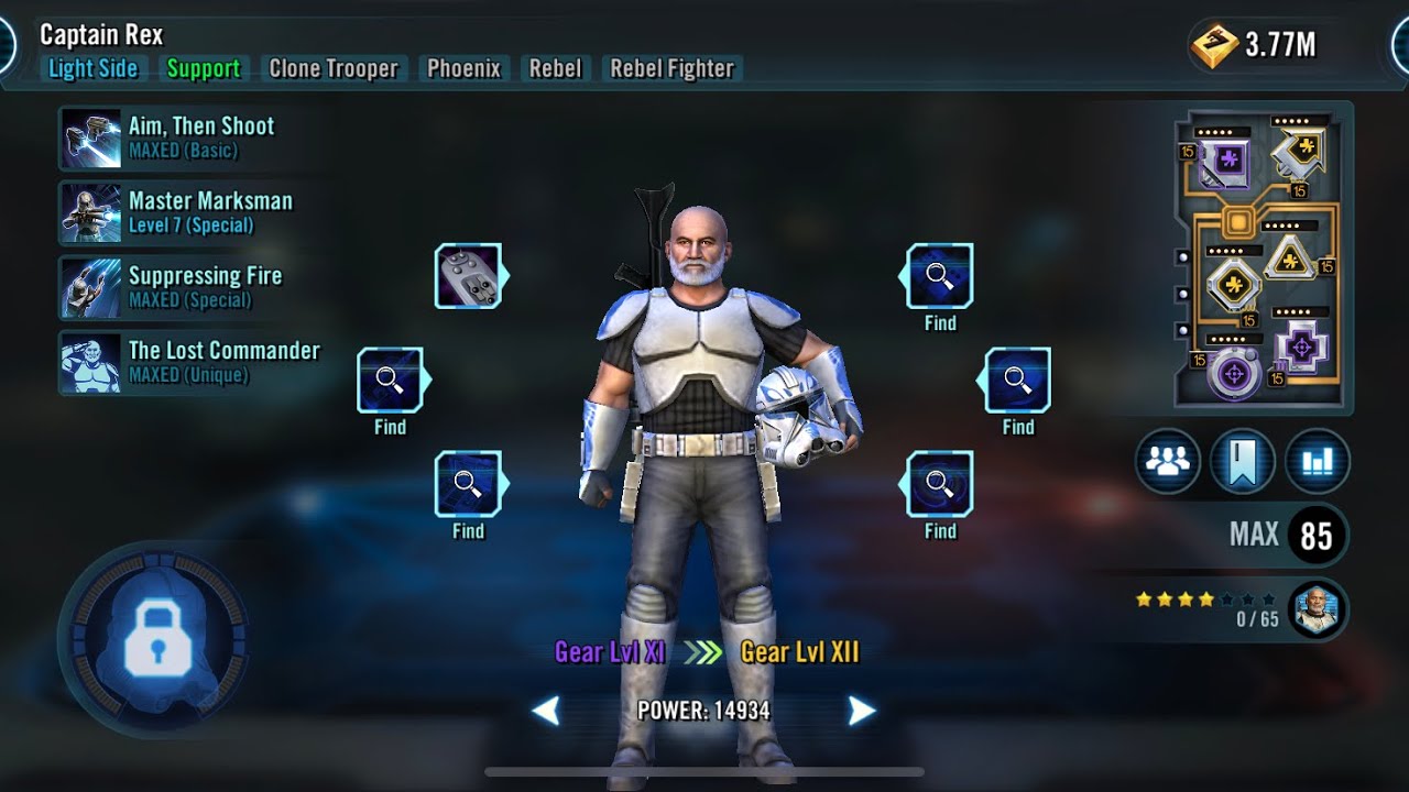 Captain Rex Makes Pheonix Phenomenal in Star Wars Galaxy of Heroes ...