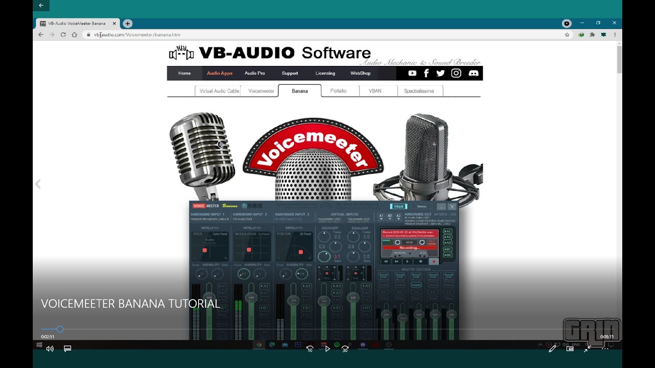 VOICEMEETER BANANA TUTORIAL FULL SETUP | Tagalog | Philippines | Joshua Grin - YouTube