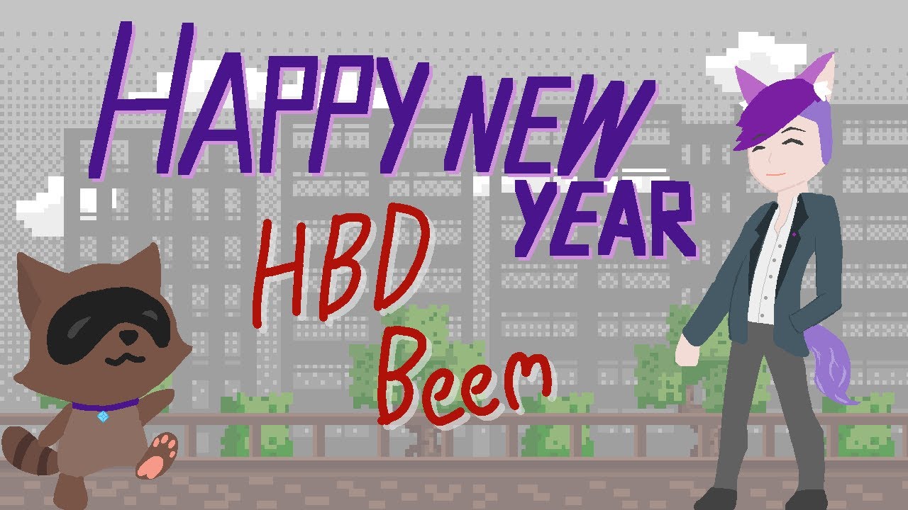 ็🎉🎇🎉(happy new year & HBD 1 Jan beemtanuki)🎉🎇🎉 - YouTube