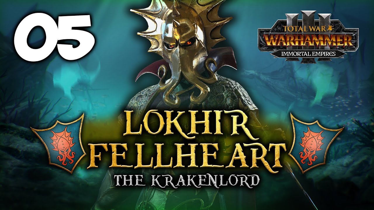 FIRE & TERROR! Total War: Warhammer 3 - Lokhir Fellheart - Dark Elves ...