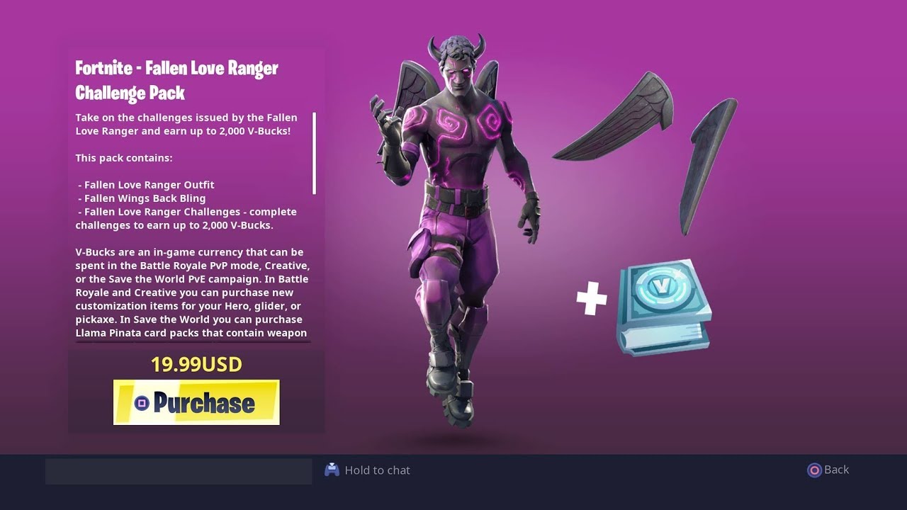 Buying The Fallen Love Ranger Challenge Pack - YouTube