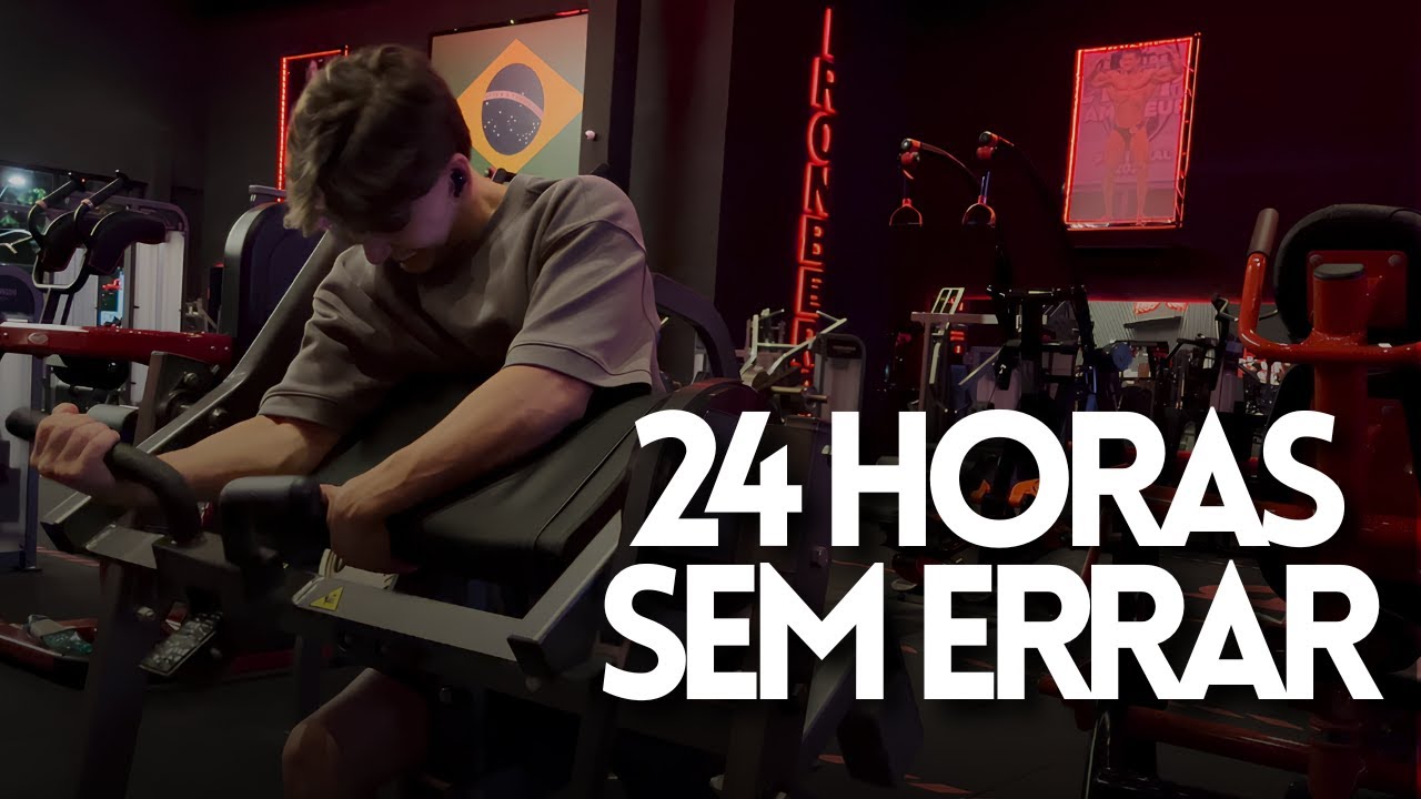 24h na Minha Rotina PERFEITA e REALISTA de Treino (Full-Body Otimizado ...