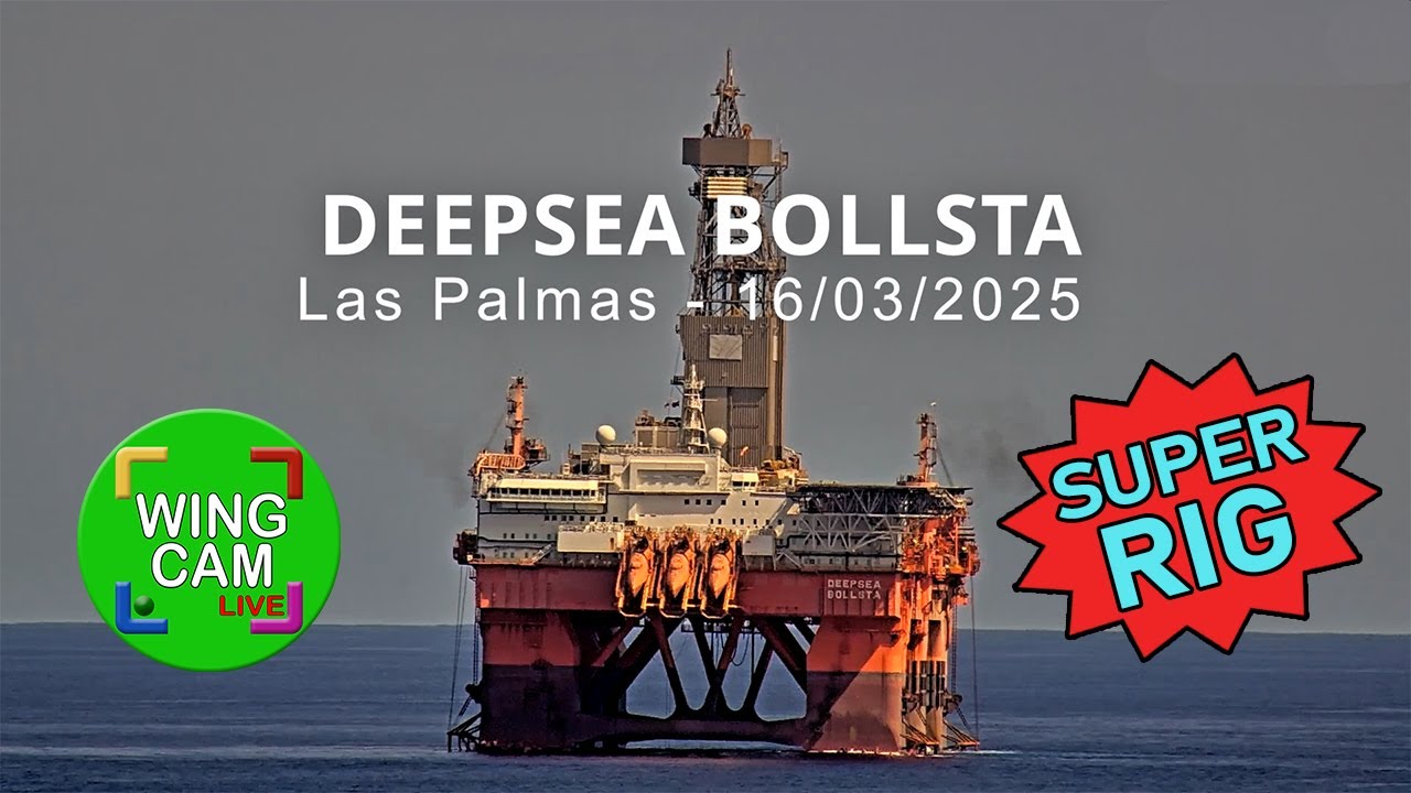 [LARGE] OIL RIG - DEEPSEA BOLLSTA - Las Palmas - YouTube