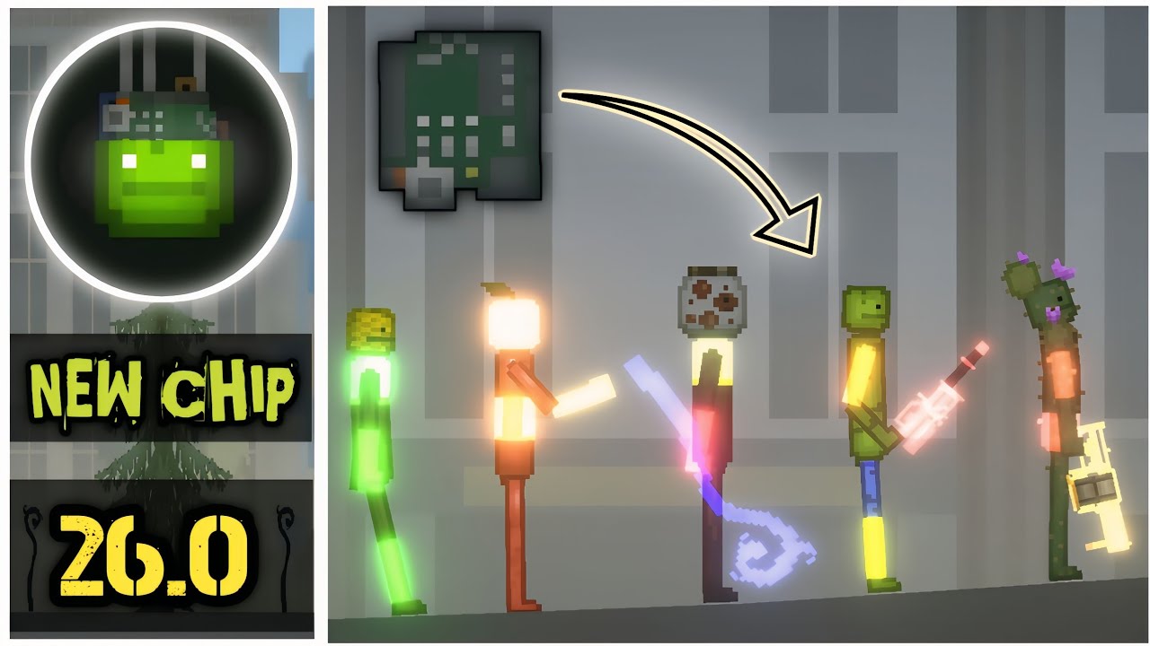 Melon Playground New Chip [ How To Make RGB Melon ] [ Melon Sandbox 26. ...