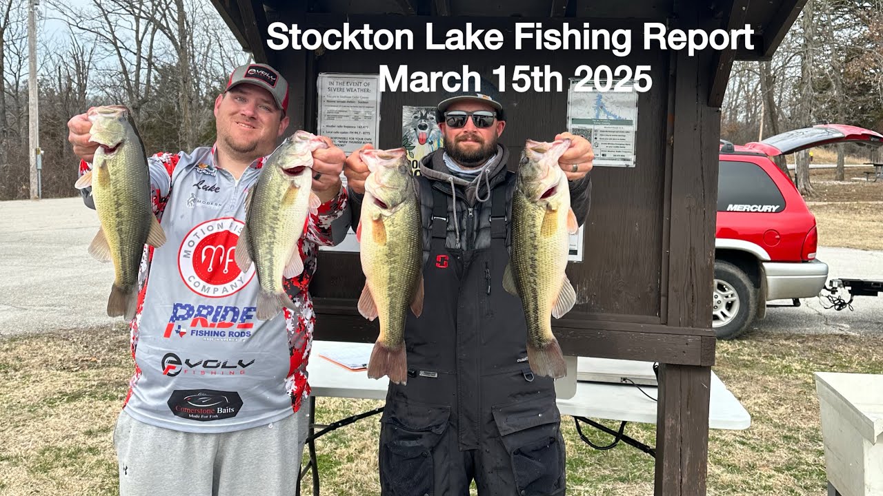 Stockton Lake Missouri Bass Fishing Report 3-15-25 - YouTube