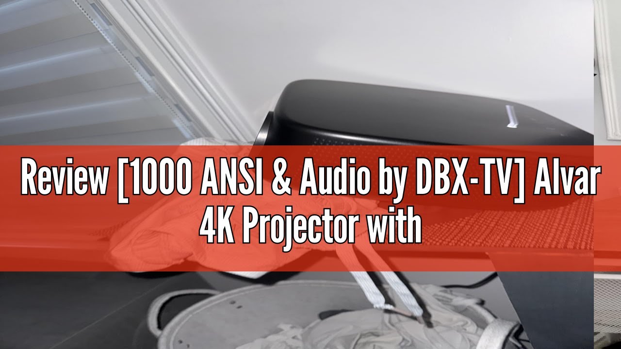 Review [1000 ANSI & Audio by DBX-TV] Alvar 4K Projector with WiFi 6 and ...