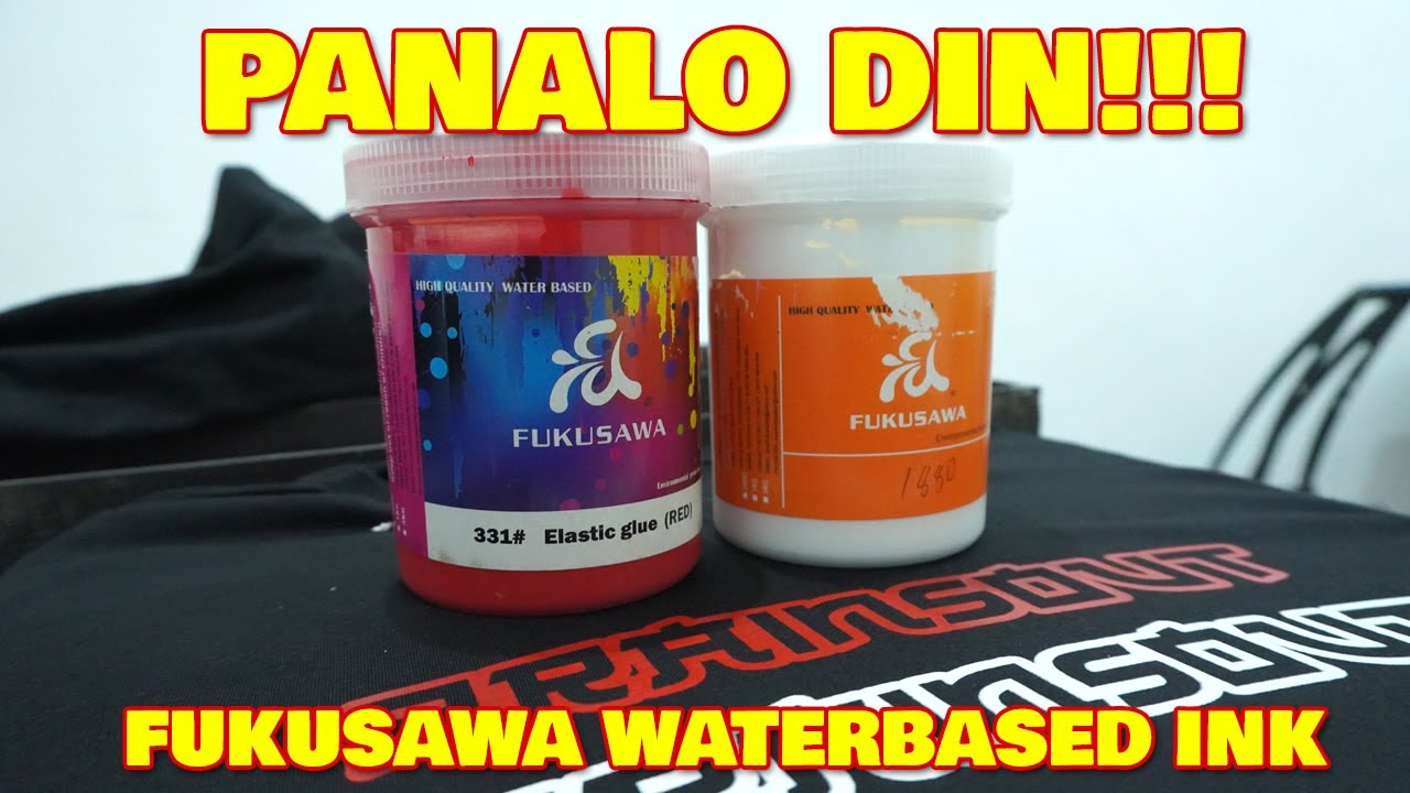 Panalo din ang Fukusawa Waterbased | Ink Review | Silk Screen Printing ...