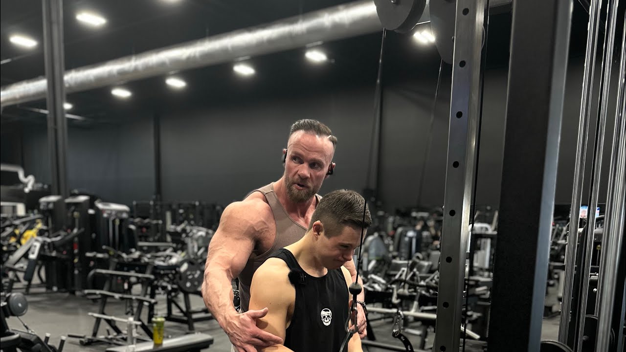 Bodybuilder With Down Syndrome trains with coach Cody Amey #fitness # ...