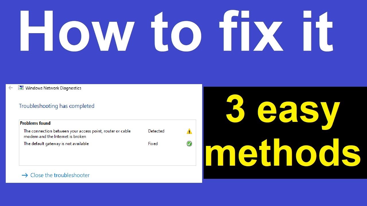 The connection between your access point router or cable modem and the ...