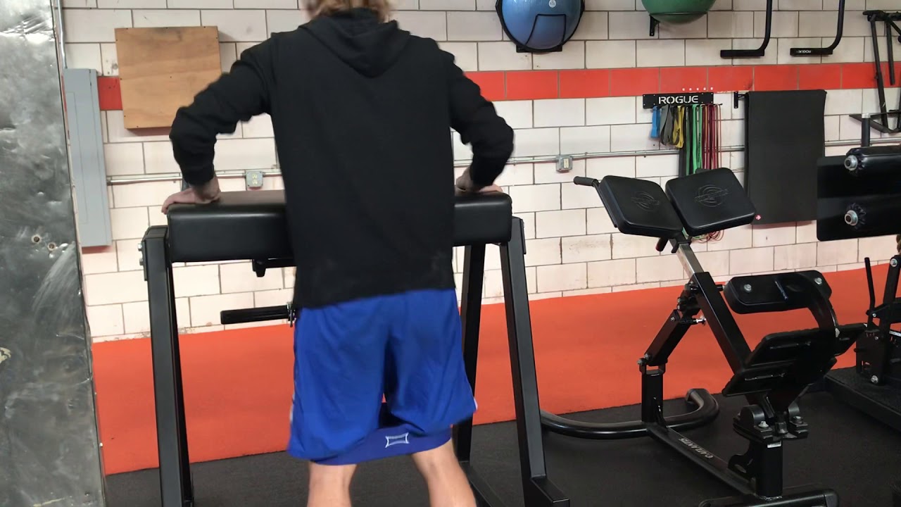 Mini Band Reverse Hyper - YouTube