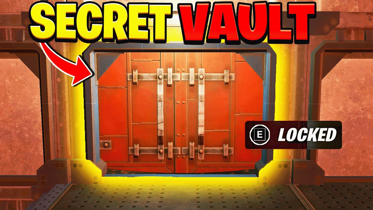The BEST SECRET VAULT In Fortnite Chapter 6! - YouTube