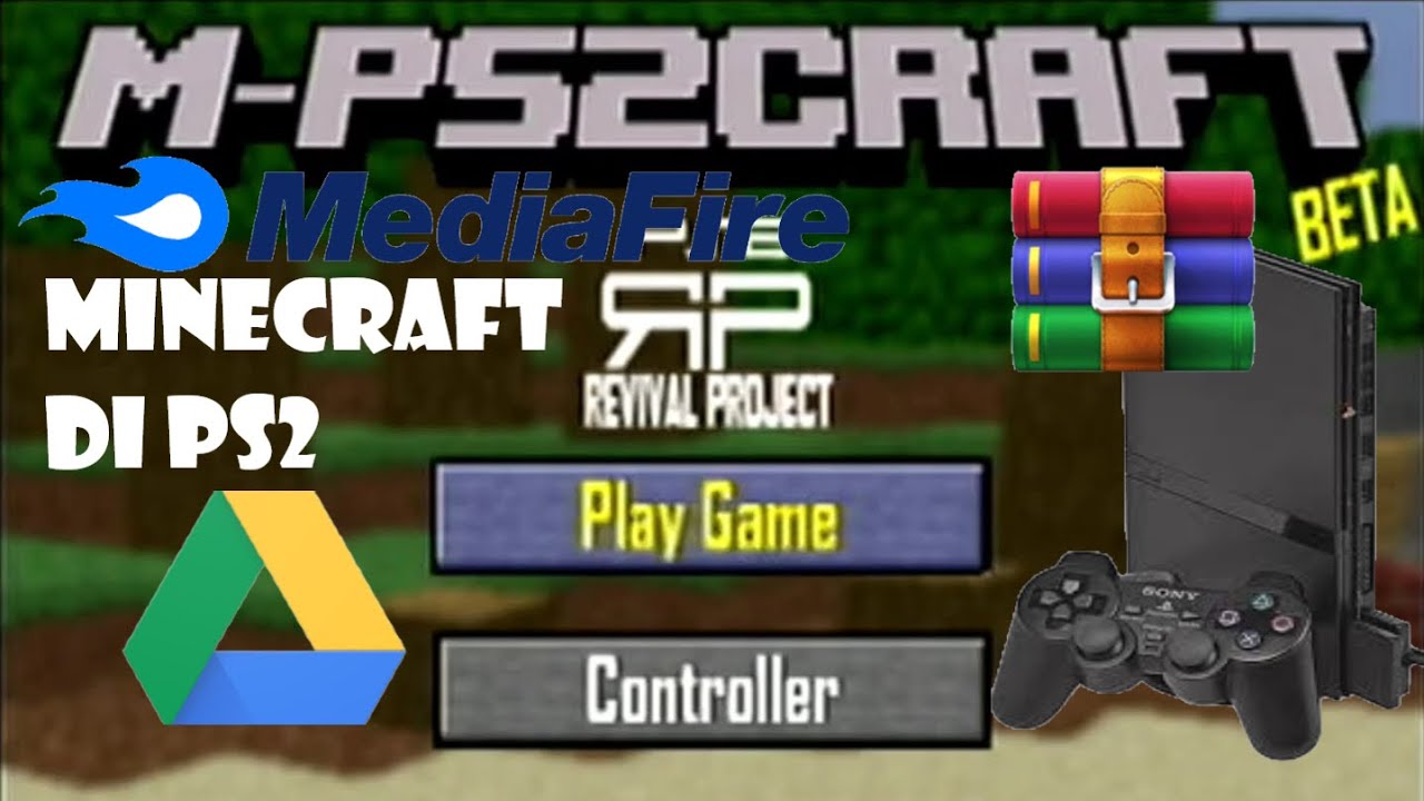 Tutorial Cara Download M-PS2Craft Di Ps2 - YouTube